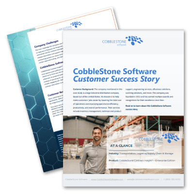 Distribution Contract Management Software | CobbleStone Software